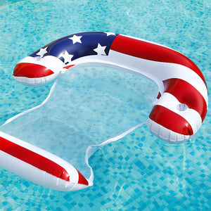 Get Summer Ready with Starwake's Floating Pool Chairs with Cup Holders