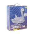 Sparkle in Style with Starwake's Sequin Clear Swan Pool Float