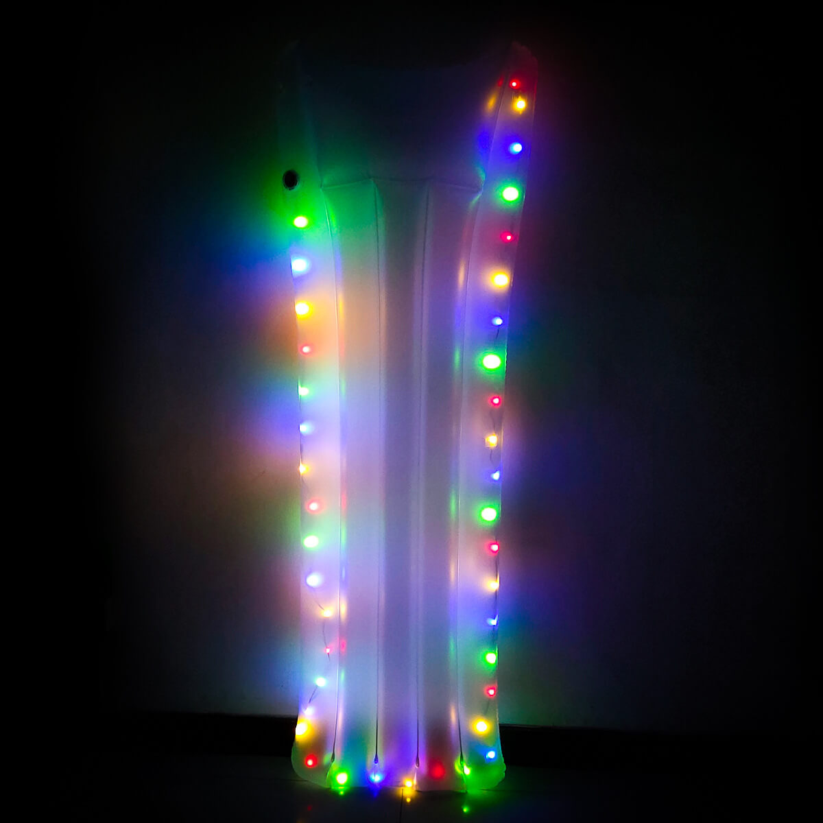 LED pool inner tube float Illuminate Your Nighttime Swims | Starwake