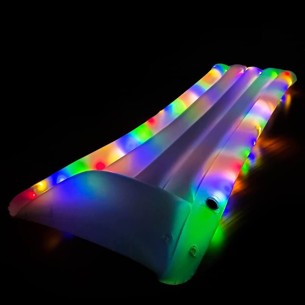 LED pool inner tube float Illuminate Your Nighttime Swims | Starwake